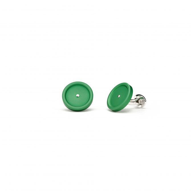 Classic Green Cufflinks - NADINE